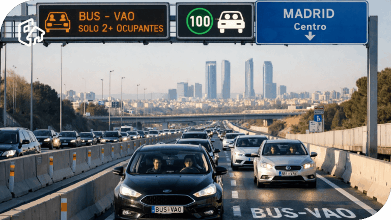 Carril VAO: Qué es y Cómo Aprovecharlo con el Carpooling | Hybo